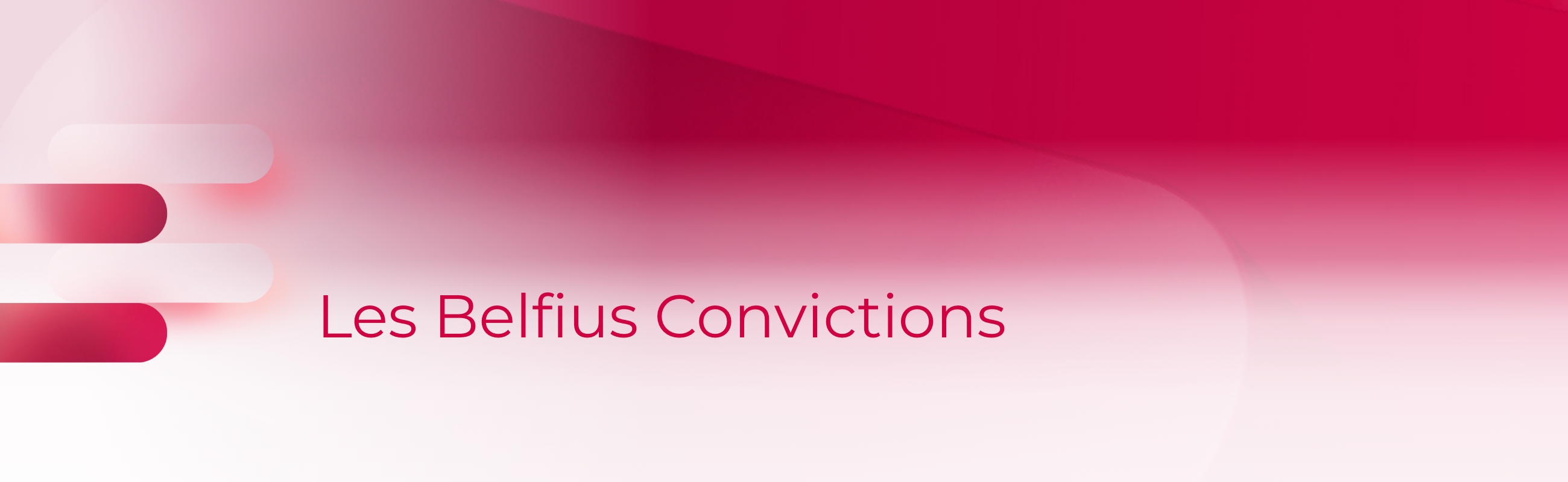 Les Belfius Convictions - Belfius