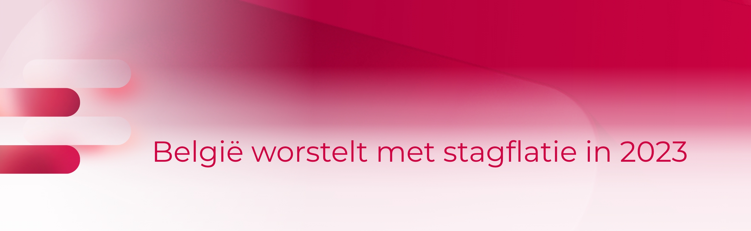 België worstelt met stagflatie in 2023 - Belfius