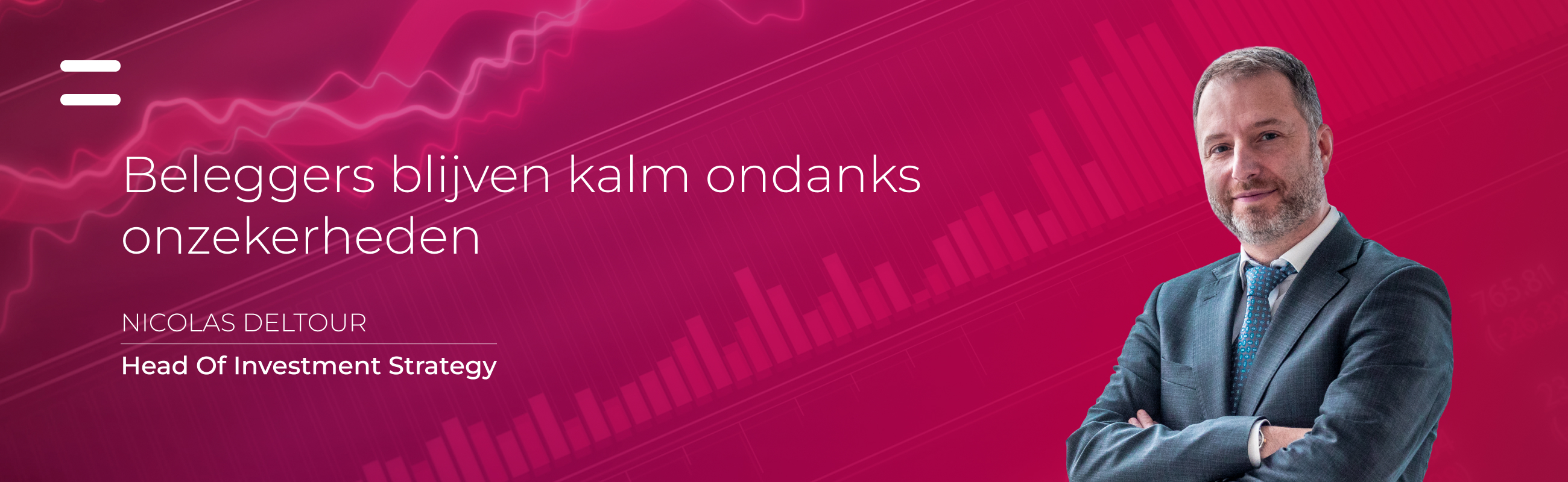Beleggers blijven kalm ondanks onzekerheden - Belfius